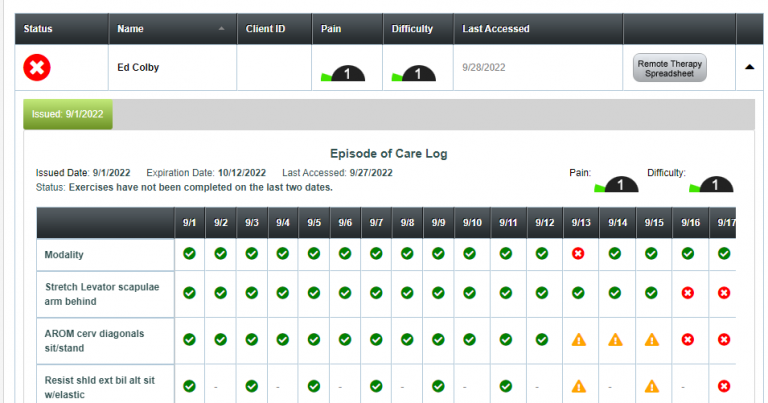 Compare Exercise Pro Live to Hep2go